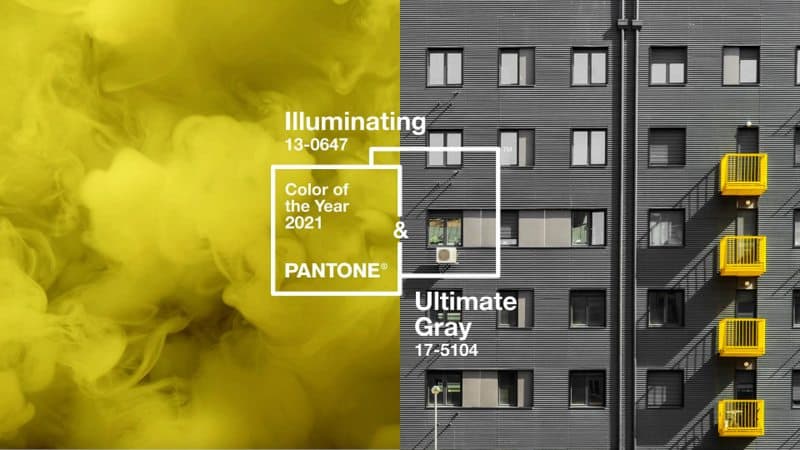 A 2021 év színe a Pantone 17-5104 Ultimate Gray – és a 13-0647 ...